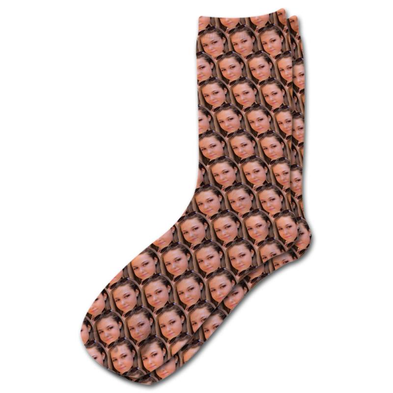Face Mash Personalised Photo Socks - Photo Socks UK