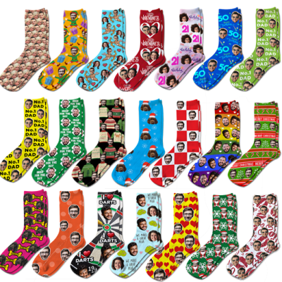 Personalised Socks - Photo & Face Socks | Photo Socks UK - Photo Socks UK